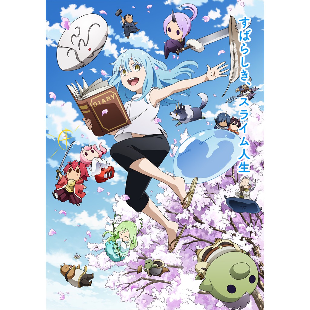 That Time I Got Reincarnated as a Slime Posters / Japanese Anime A4 ...
