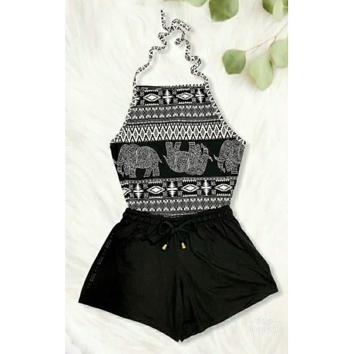 Halter Backless Terno (Summer Outfit) | Shopee Philippines