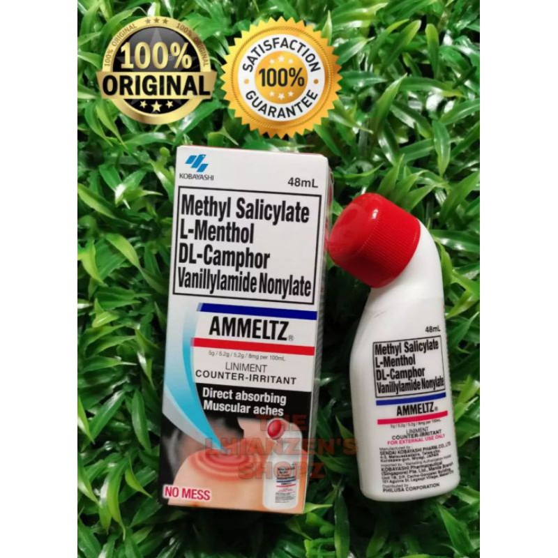 Ammeltz Liniment (Kobayashi) 48ml | Shopee Philippines