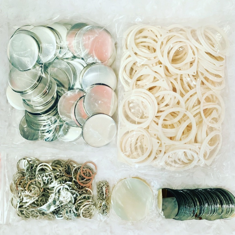 58mm KEYCHAIN MIRROR BUTTON BADGE (Raw Material) | Shopee Philippines