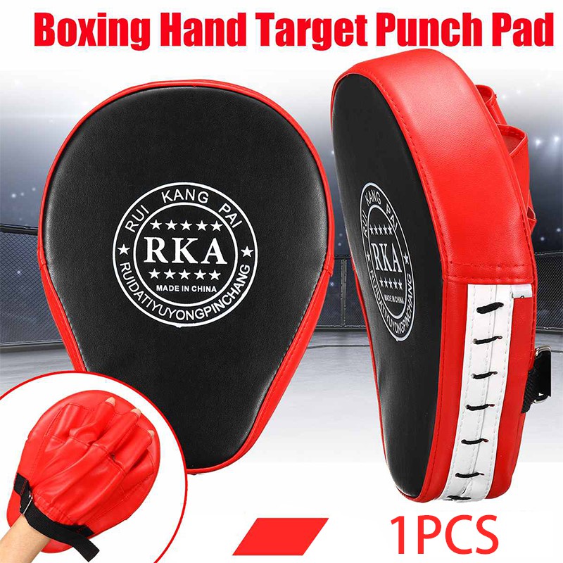 1pcs Kick Boxing Gloves Pad Punch Target Bag Sanda Training Mitt Focus ...
