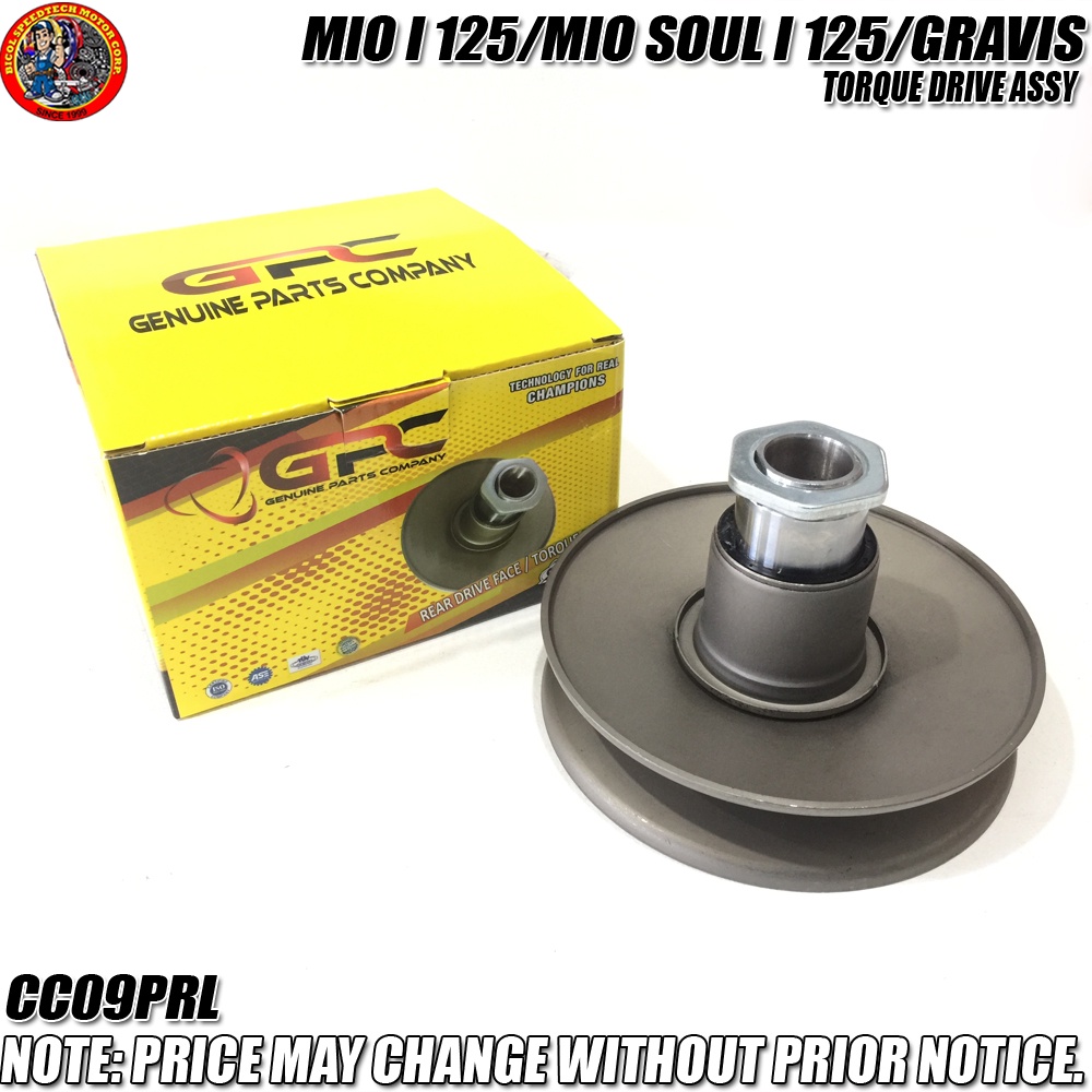 MIO I 125/MIO SOUL I 125/GRAVIS TORQUE DRIVE ASSEMBLY (CC09PRL ...