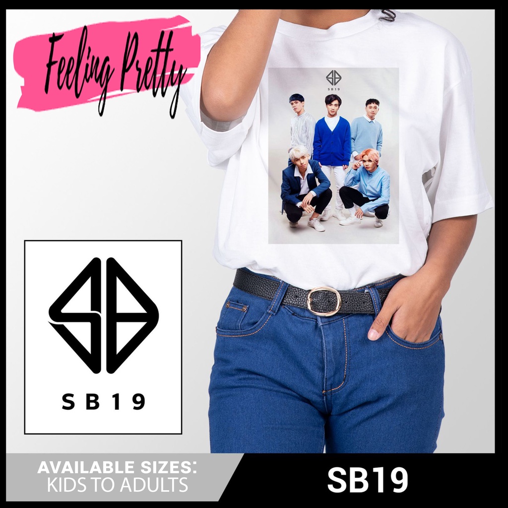 SB19 Shirt Mapa Shirt P.Pop Idol Kids to Adults Unisex | Shopee Philippines