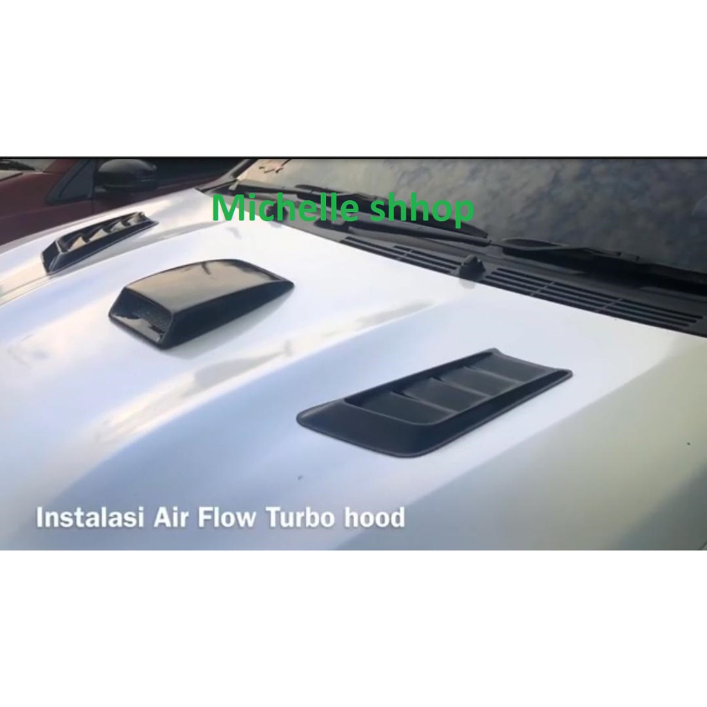 Universal Car Carbon Turbo Hood Air Scoop | Shopee Philippines