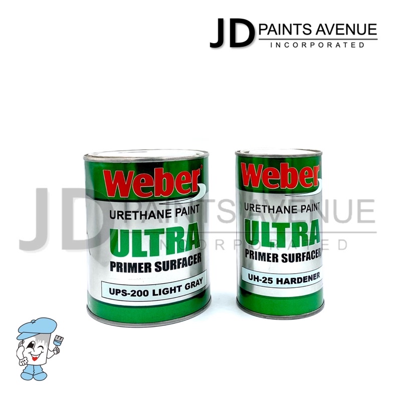 Weber Urethane Ultra Primer Surfacer Light Gray - Liter | Shopee Philippines