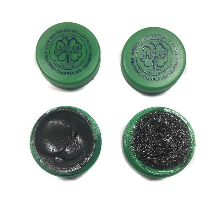 1 pair Clover Fine & Coarse Grinding Lapping Compound 3/4oz. each ...