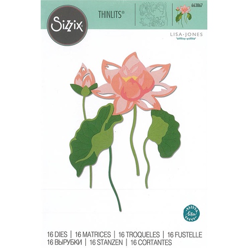 Sizzix Thinlits Dies - Layered Water Flower | Shopee Philippines