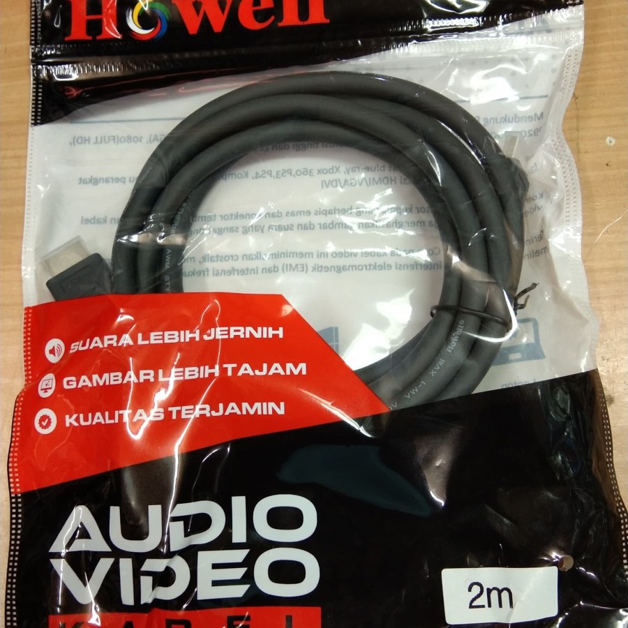 Howell 2-Meter HDMI Cable High Quality | Shopee Philippines
