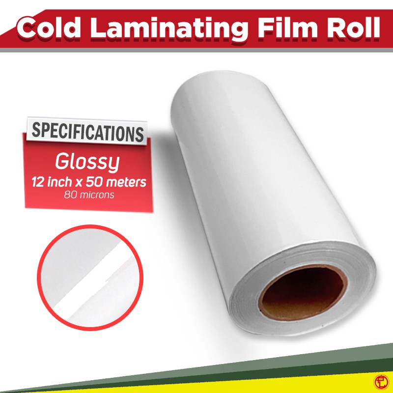 Quaff Cold Laminating Film Glossy Matte Glitter Photo Top Roll 12 ...