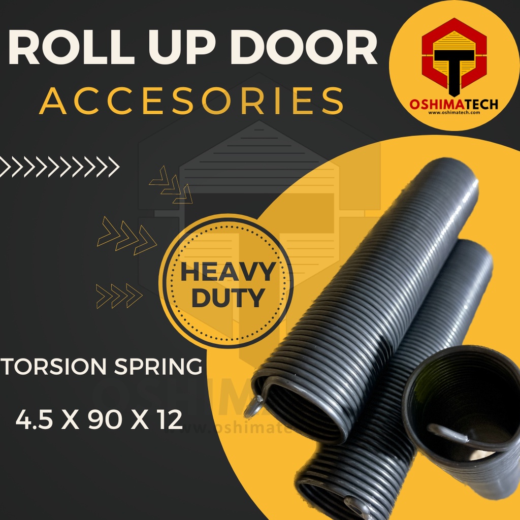 Roll Up Door Spring (4.5mm x 12in) | Shopee Philippines