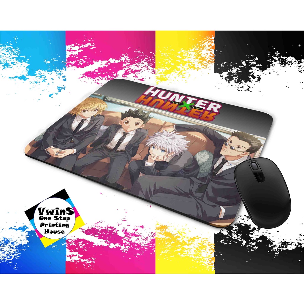Hunter X Hunter Anime Design Mouse pad! Killua, Gon, Hisoka, Kurapika ...
