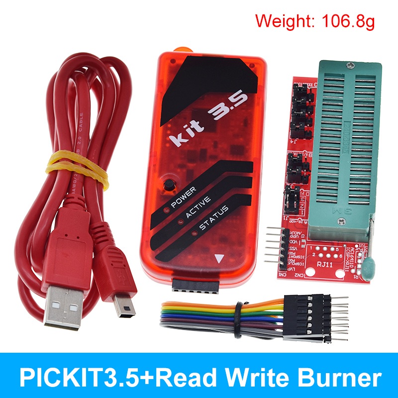 PICKit2 PICKIT3 PICKit3.5 Programmer + PIC ICD2 PICKit 2 PICKIT 3 PICKIT 3.5 Programming Adapter ...