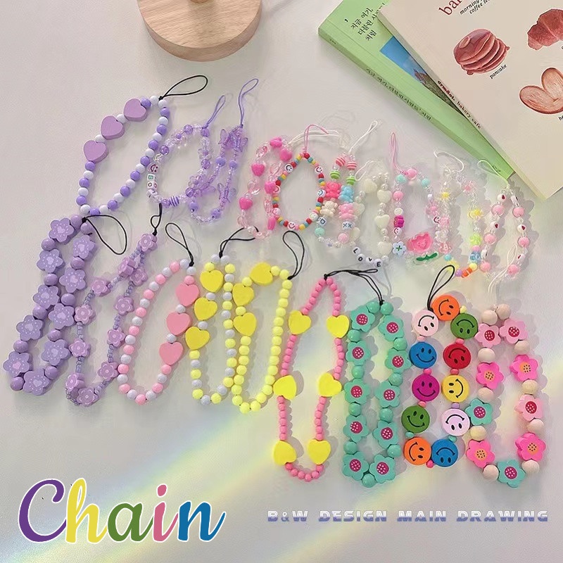 【High Quality】 Flower series CASETiFY Chain Phone Universal Colorful ...