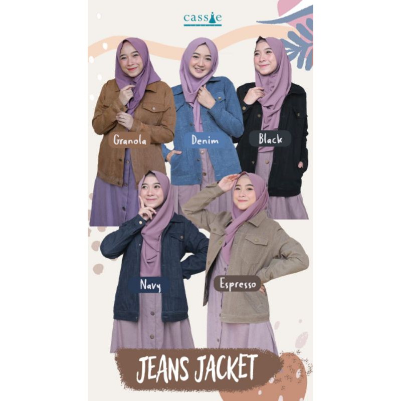 Jeans jacket by Cassie labels | Shopee Philippines