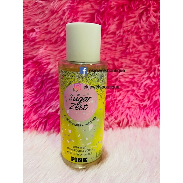 Victoria's Secret Sugar zest Bodymist 250ml Limited Edition | Shopee ...