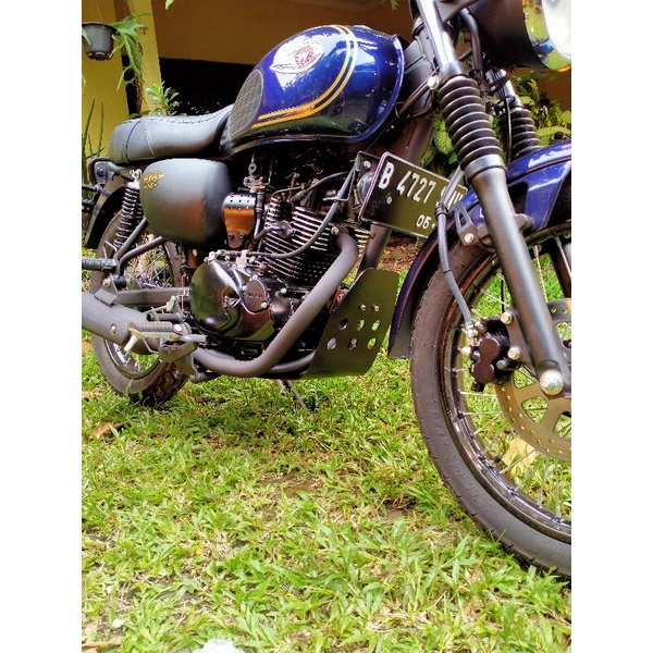MESIN Kawasaki w175 pnp Engine Protective Plate Kit | Shopee Philippines