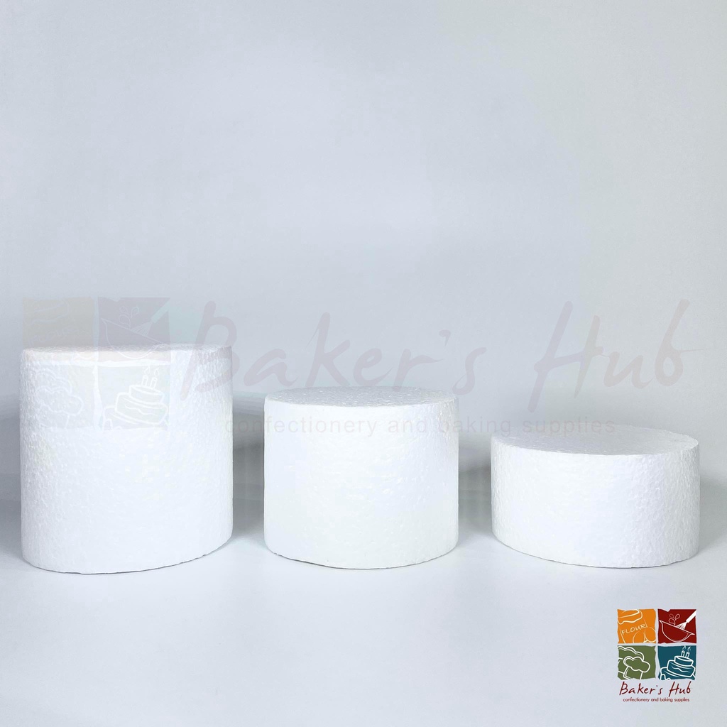 Cake Dummy Round Styrofoam 4 Inches Diameter [SOLD PER PIECE] | Shopee ...