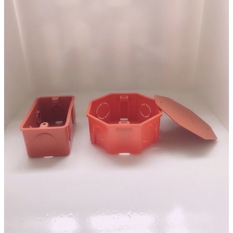 Pvc orange Junction box, Utility box, Junction box cover for electrical ...