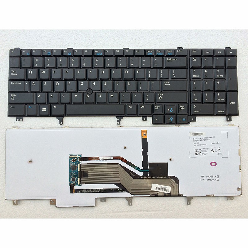 Notebook keyboard for DELL E5520 E6520 E6530 M4600 M4700 M6600 M6700 ...