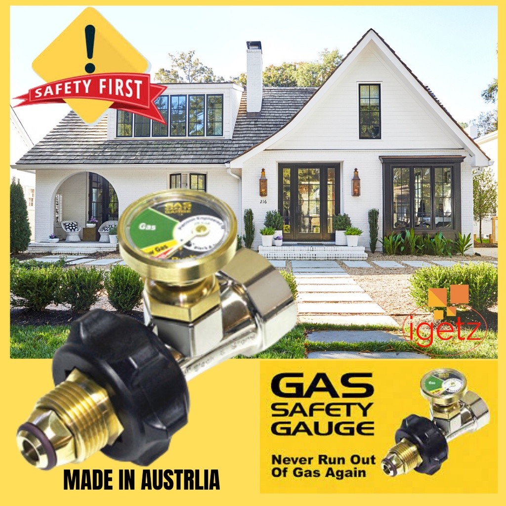 Original LPG Anti Leakage Device, LPG Safety Breaker with Gauge ...