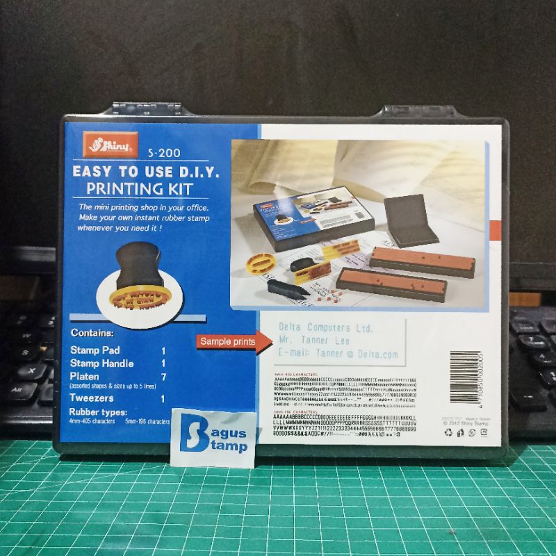 Shiny S200 S 200 S-200 Unloading Expired Stamp (Printing Kit) | Shopee ...
