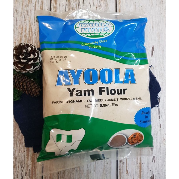Ayoola Yam Flour 0.9kg (AMALA) | Shopee Philippines