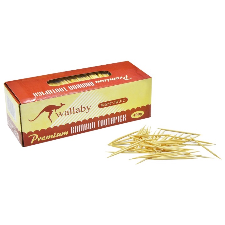Bamboo Toothpicks (400gram per box) | Shopee Philippines