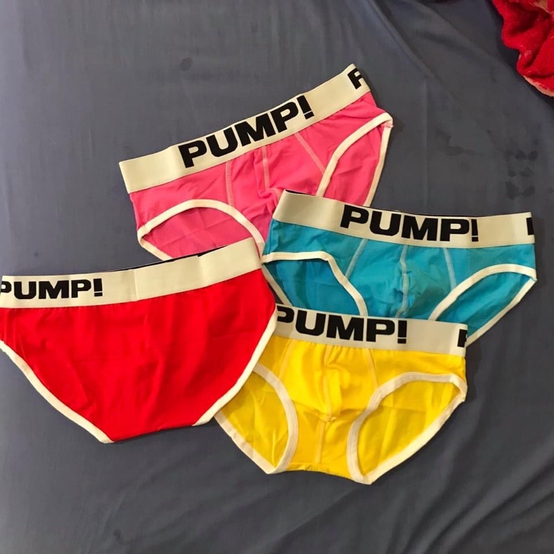 Men's PUMP Underwear This Model 4 Colors (brief) | Shopee Philippines