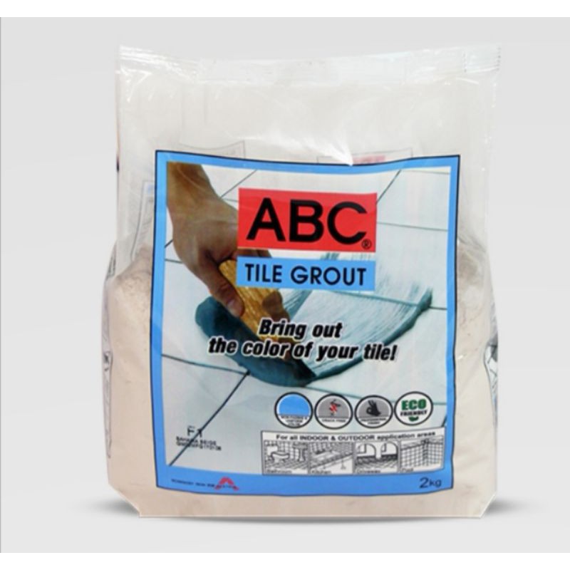 ABC Tile Grout Original 2 kgs | Shopee Philippines