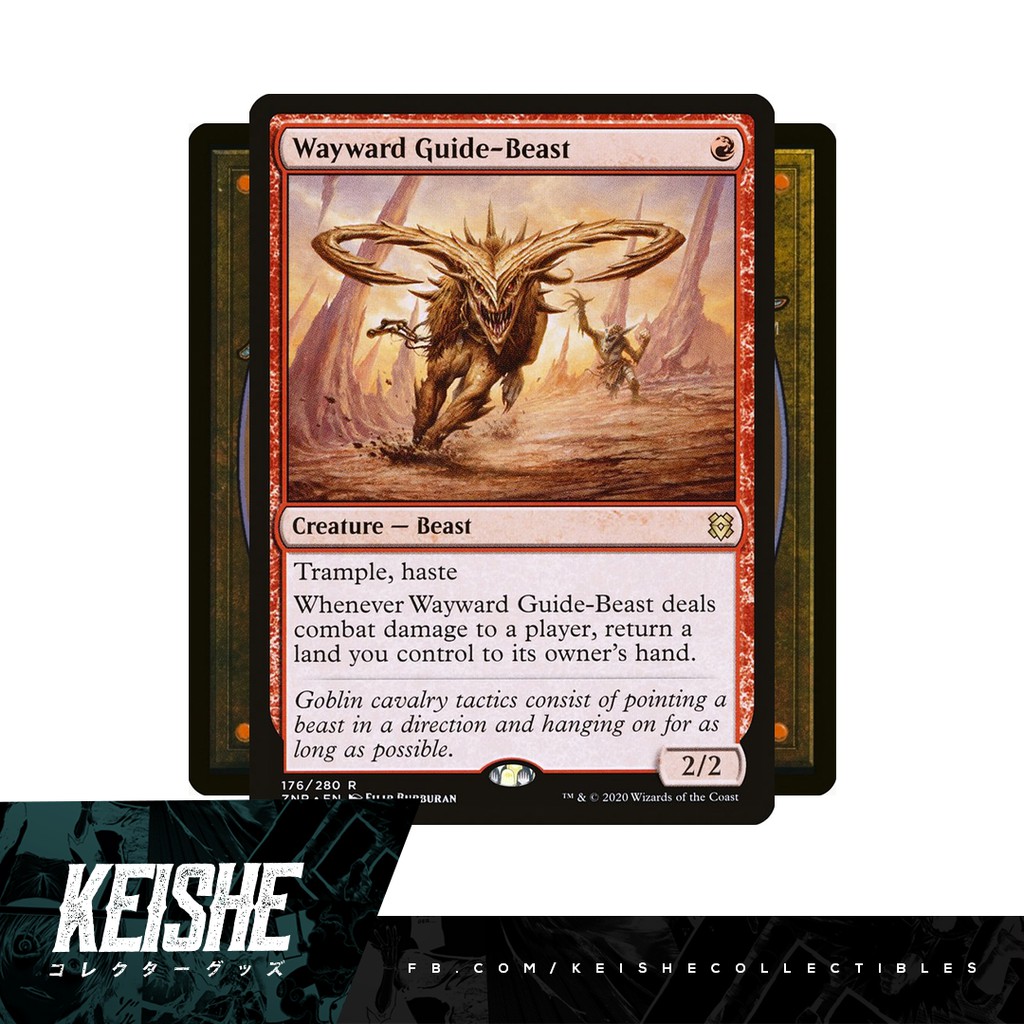 Magic: The Gathering (MTG) | Wayward Guide-Beast (Rare) (Beast ...