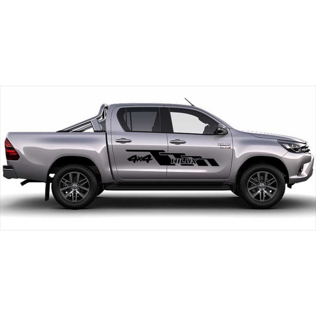 2x toyota hilux 4x4 side vinyl graphics decal stripe stickers | Shopee ...