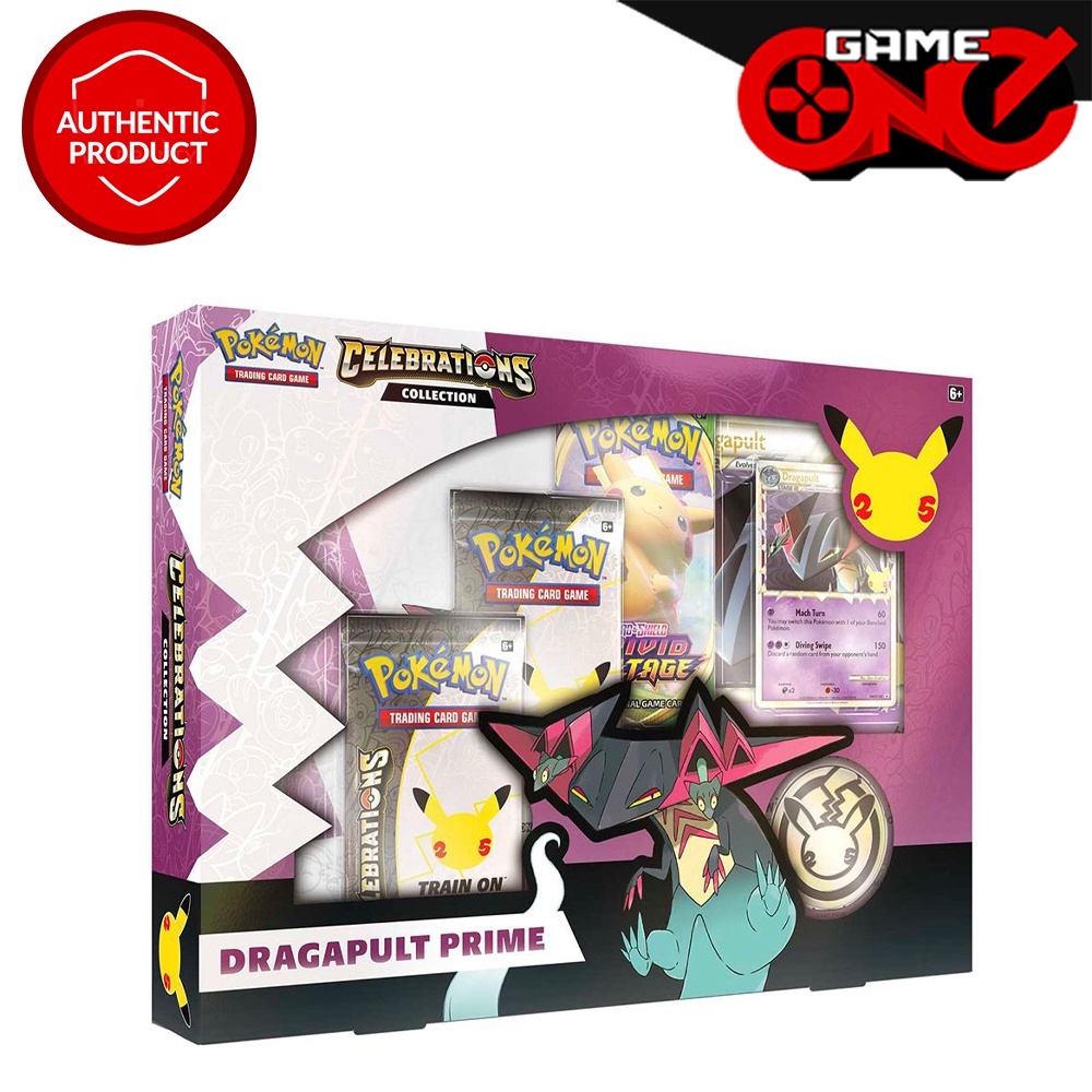 Pokemon TCG 25th Anniversary Celebrations Collection [Dragapult Prime ...