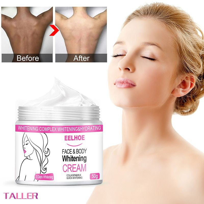 EELHOE Body Whitening Cream Bleaching Face Body Lightening Cream ...