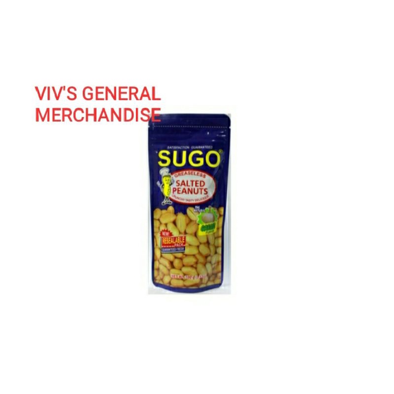 Sugo Greaseless Salted Peanuts ( 100g) | Shopee Philippines
