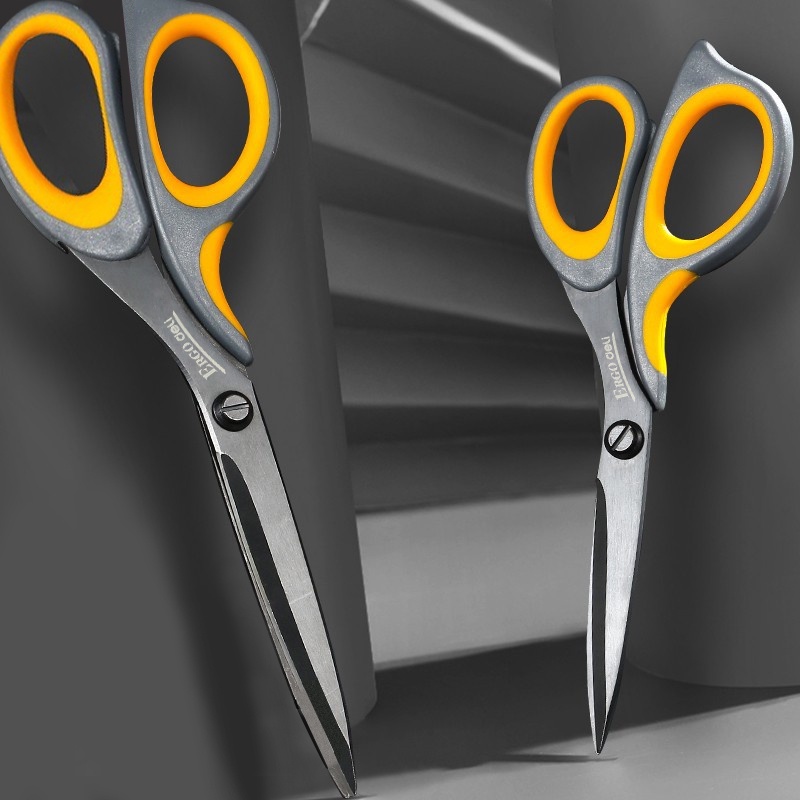 Deli Stainless Steel Scissor Household Multi-functional Scissor Office ...