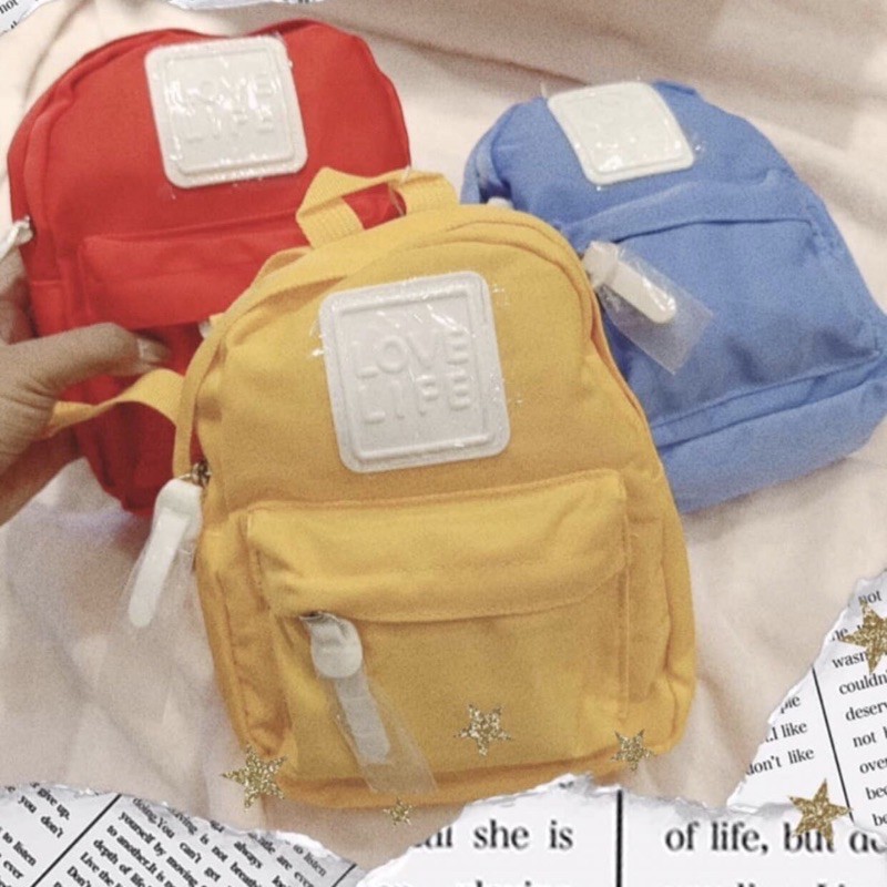 MINISO SMALL BACKPACK MINISO | Shopee Philippines
