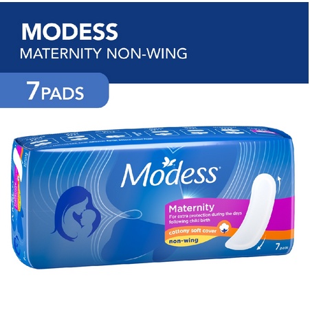 Modess Maternity Non-Wing Napkins 7s | Shopee Philippines
