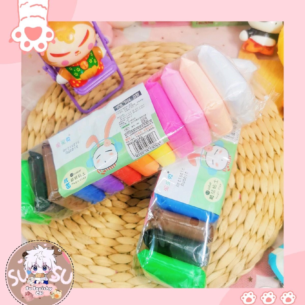 Self-drying Clay In 12 Colors | Shopee Philippines