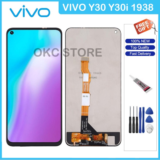 Original For VIVO Y30 Y30i 1938 LCD with Frame Display Touch Screen ...