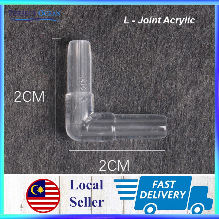 Acrylic Joint Oxygen Tubing for Y,L,T,l Joint Acrylic Sambungan Paip ...