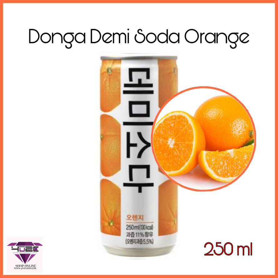 Korean Donga Demi Soda Orange 250 ml | Shopee Philippines