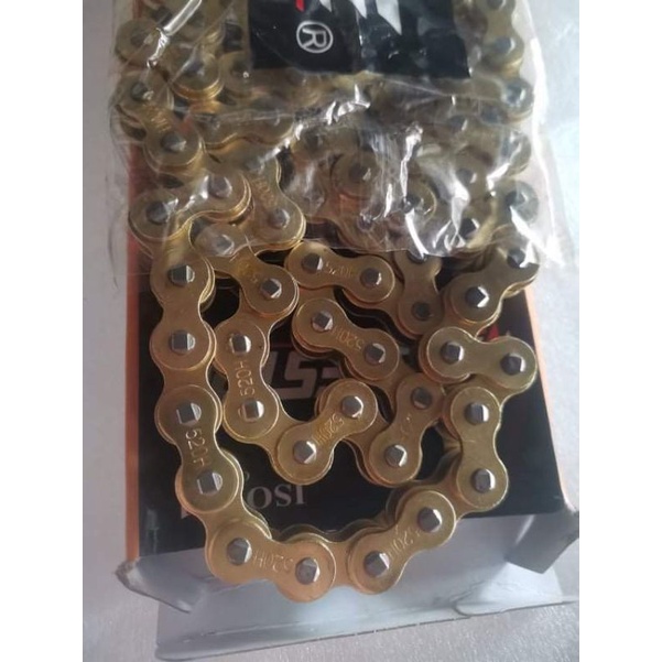 520x120 gold heavy duty chain for XR200, XLR200 (NOT oring type ...