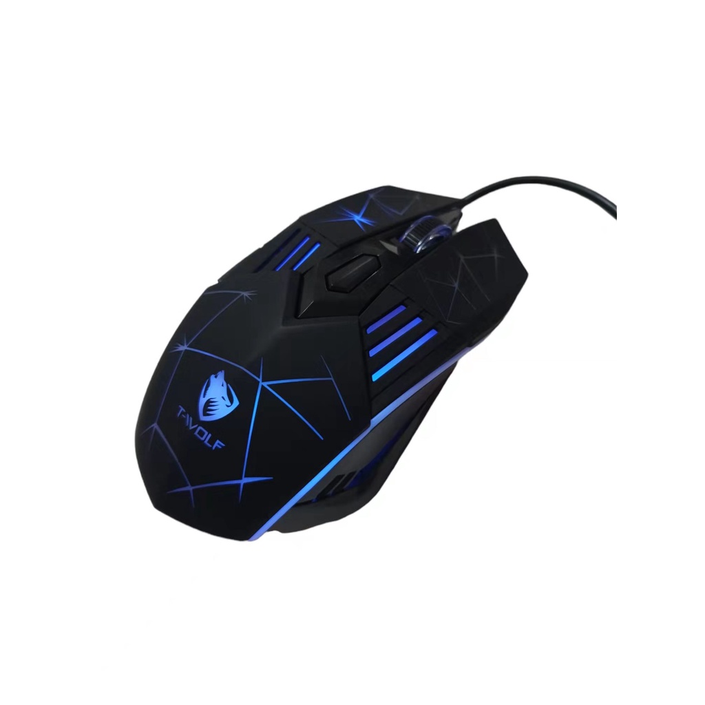 USB Wired Gaming Mouse 6D Light Game Mouse TWOLF G560 | Shopee Philippines