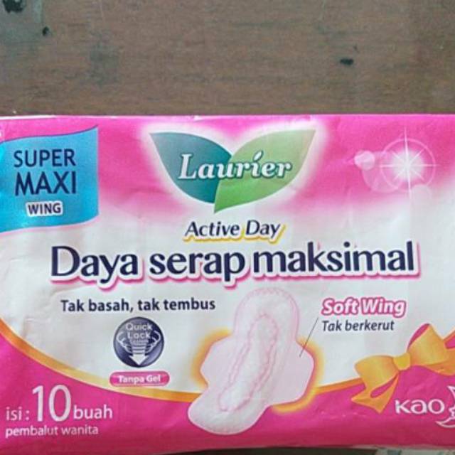 Laurier Super Maxi Wing Contains 10 Pieces | Shopee Philippines