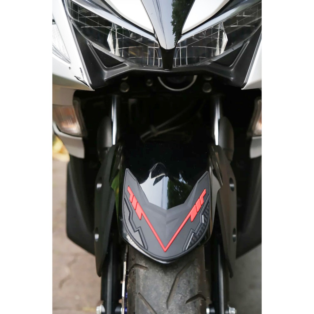 Aerox 2016-2020 Front Fender Cover, Thick Rubber Material Embossed ...