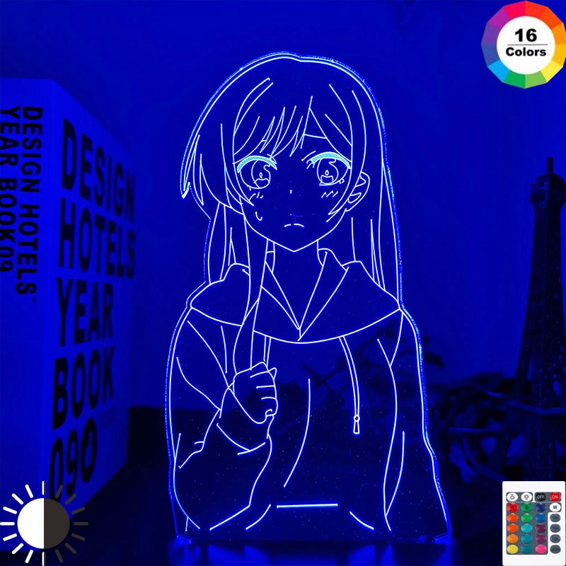 Led Night Light Lamp Anime Kanojo Okarishimasu Chizuru Ichinose for ...