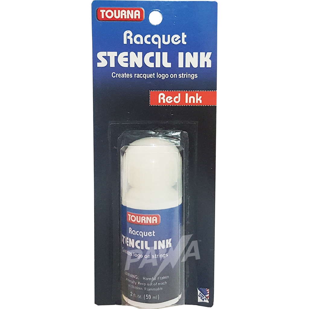 Tourna Racquet Racket Badminton Tennis Squash Stencil Ink (59ml Per ...