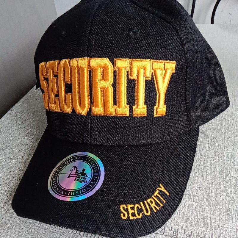 Bull Cap For Security Guard With Ajustable At Back | Shopee Philippines