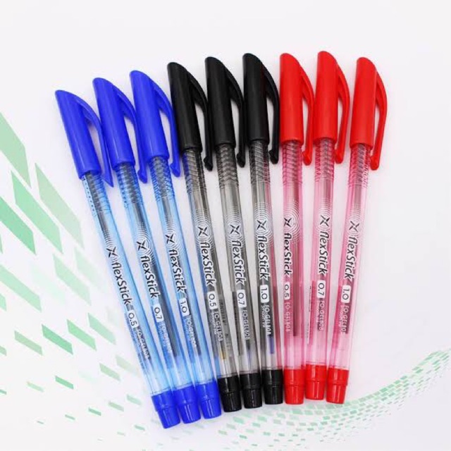 Flexoffice FlexStick smooth ink ballpoint pen ballpen | Shopee Philippines