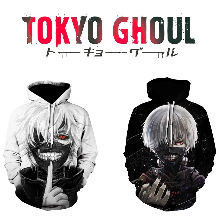 JAPANESE GHOUL TOKYO KANEKI HOODIE / CHILDREN AND ADULTS ANIME TOKYO ...